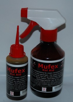 Mufex Voor wondbehandeling bij vissen. Het geeft de vissen bescherming ...